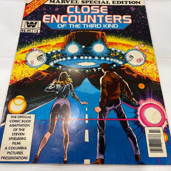Marvel | Other | Marvel Special Edition Close Encounters Of The Third Kind Large Comic 1978 ...